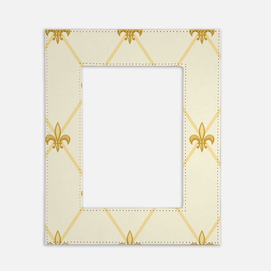 Fleur De Lis Picture Frame Fleur De Lis Photo Frame French Photo Frame ...