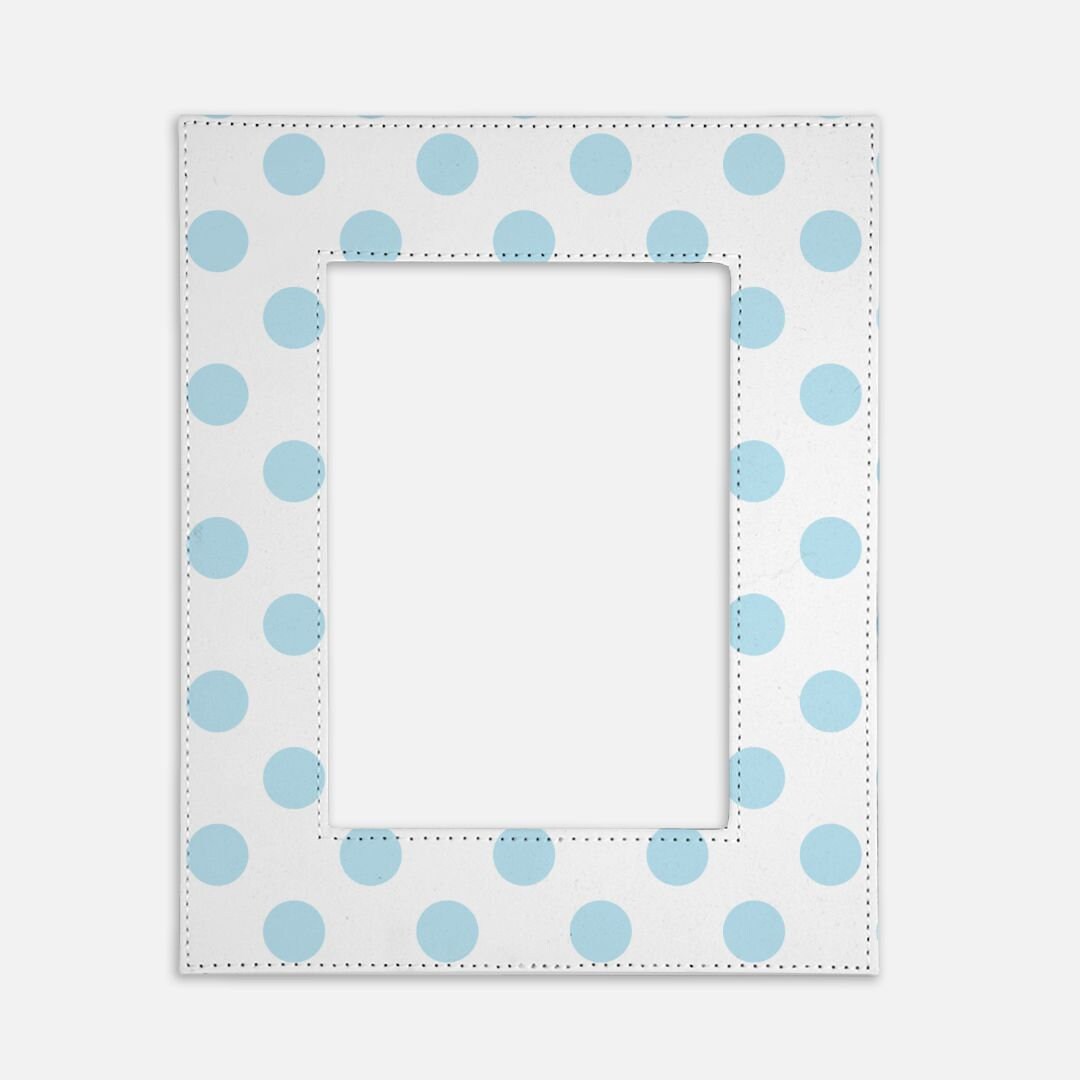 Polka Dot Picture Frame Polka Dot Photo Frame Memory Size 8X10 Holds ...