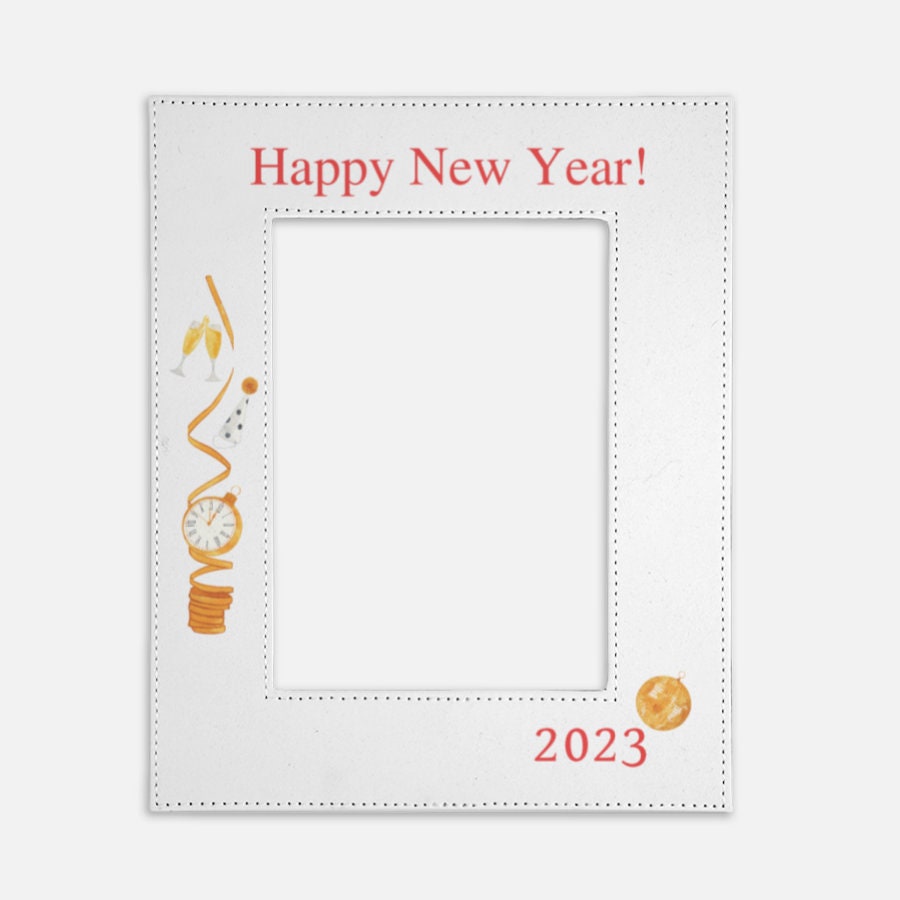 New Year Border Frames