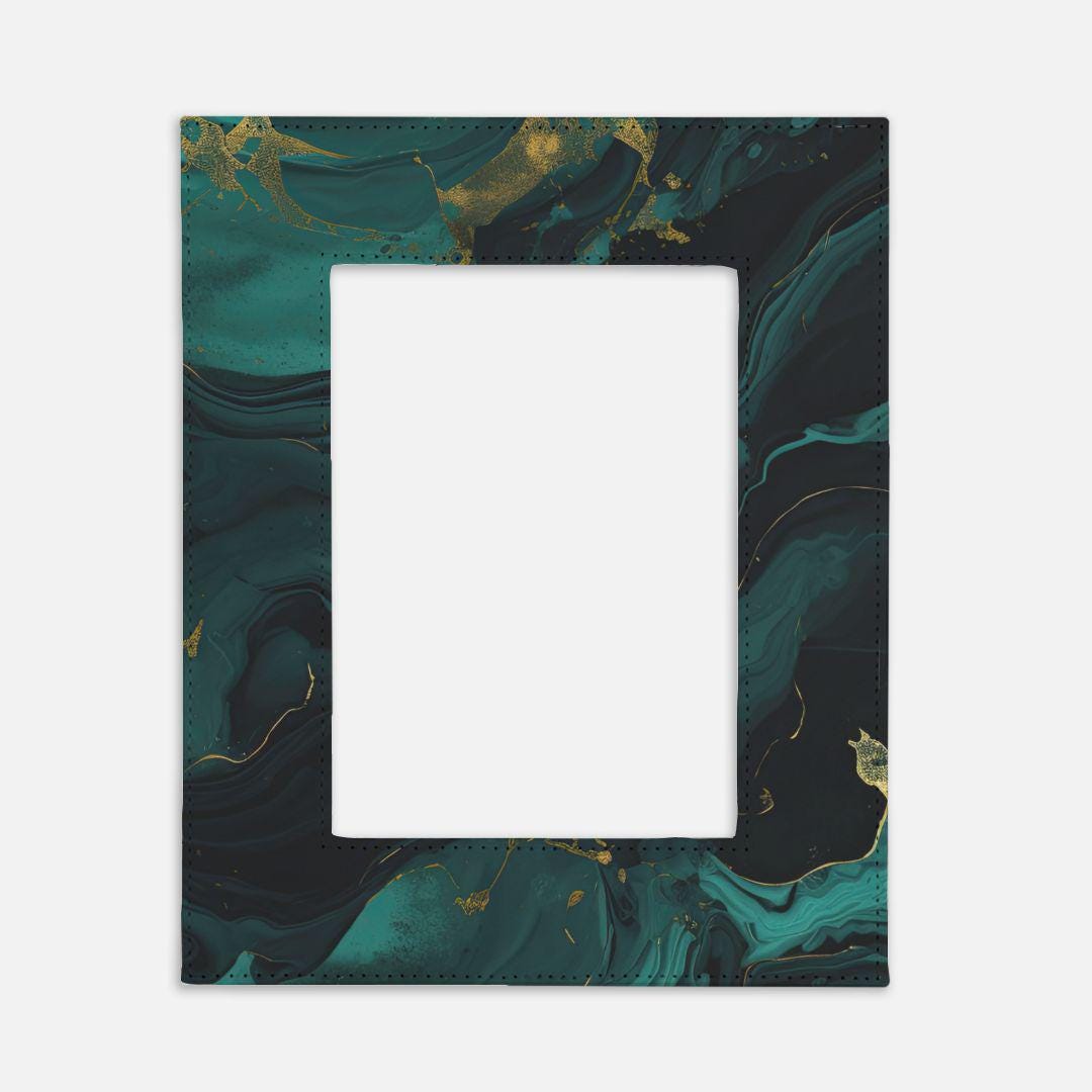 Green Marble Picture Frame | Marble Photo Frame | Memory Size 8X10 ...