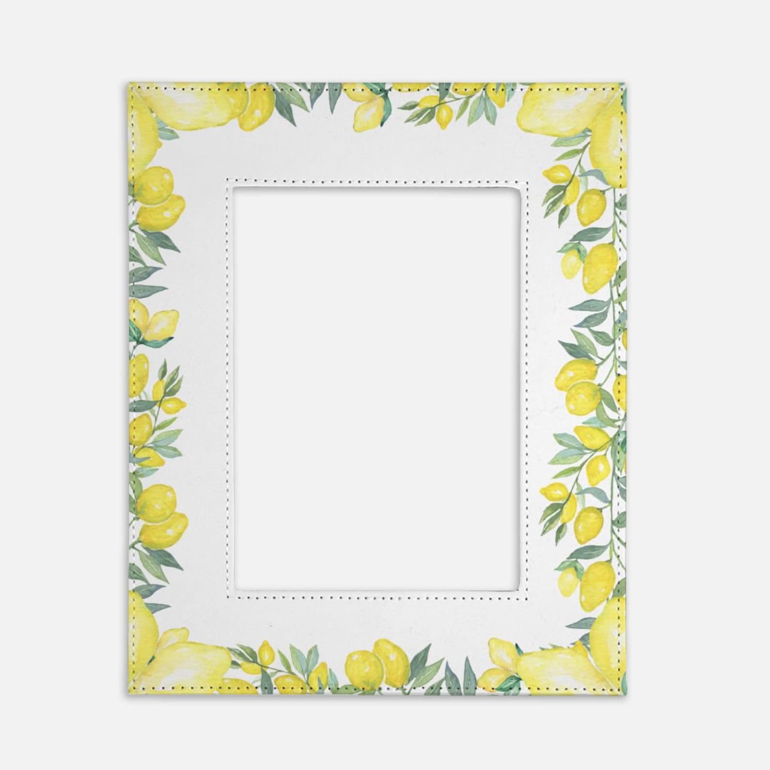 Lemon Picture Frame | Lemon Photo Frame | Memory Size 8X10 Holds 5X7 ...