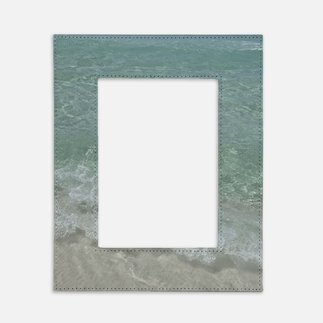 Beach Picture Frame | Beach Shoreline Photo Frame | Memory Size 8X10 ...