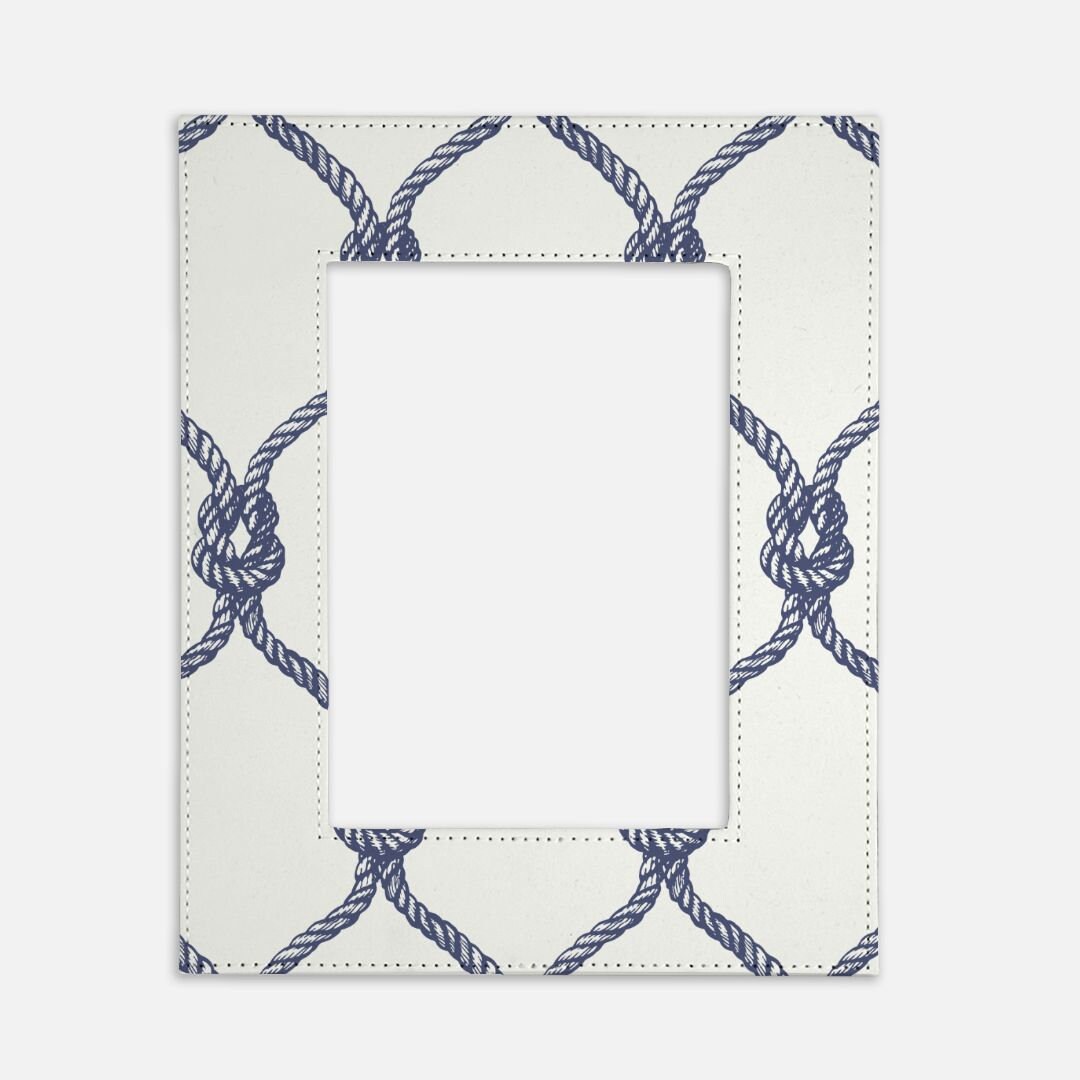 Nautical Picture Frame | Marine Knot Photo Frame | Beach Gifts | Holds ...