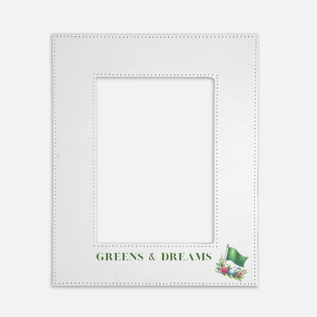 Greens & Dreams Golf Picture Frame | Golf Picture Frame | Holds 5X7 ...