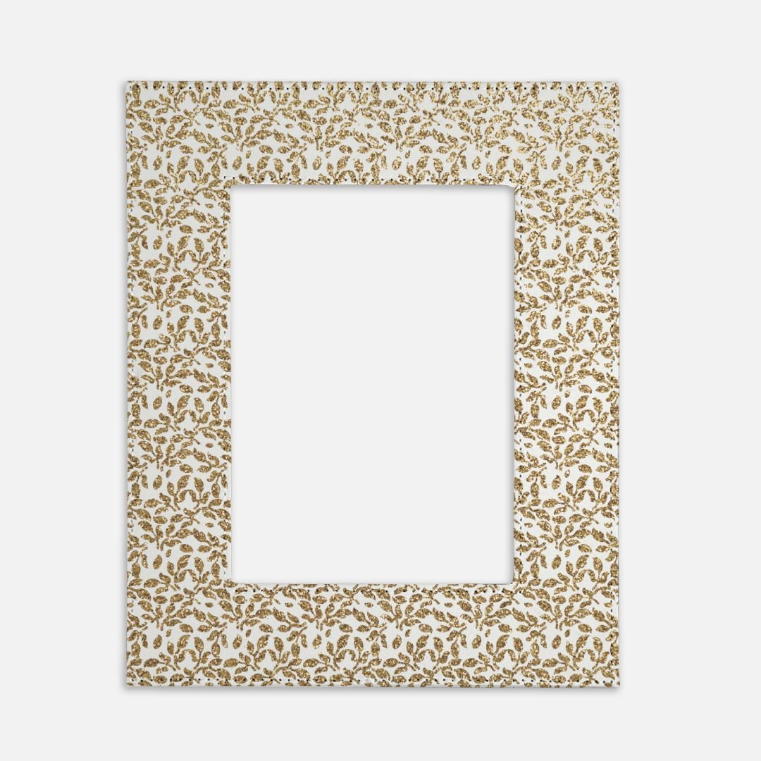 Gold Lace Picture Frame Formal Picture Frame White and Gold Picture ...