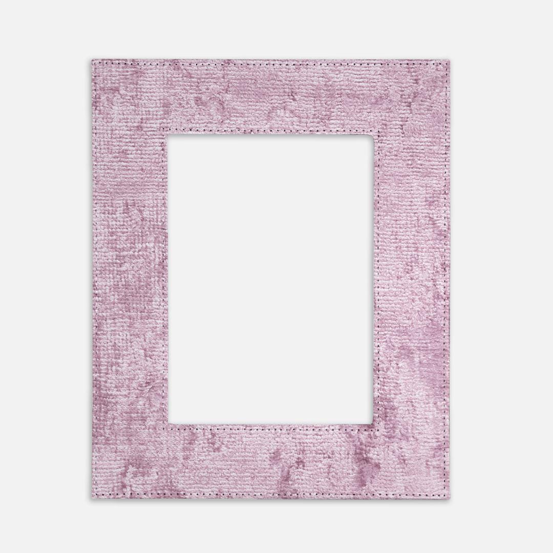 Lavender Crushed Velvet Picture Frame | 5x7 Photo Display - Etsy