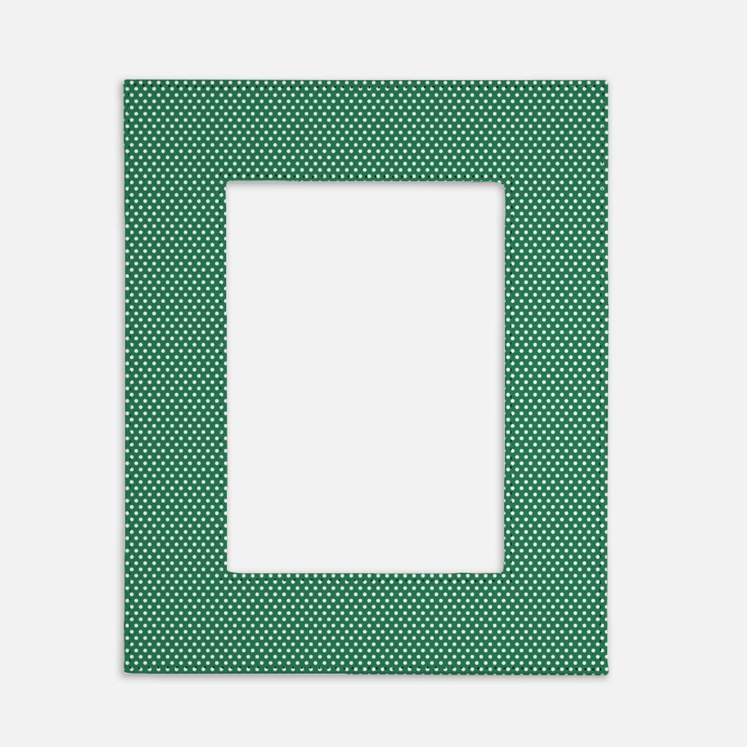 Green Polka Dot Picture Frame | Photo Frame - Green Polka Dots ...