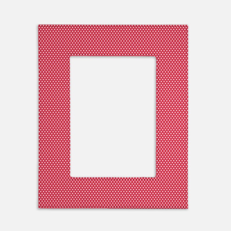Red Polka Dot Picture Frame | Photo Frame - Red Polka Dots | Christmas ...