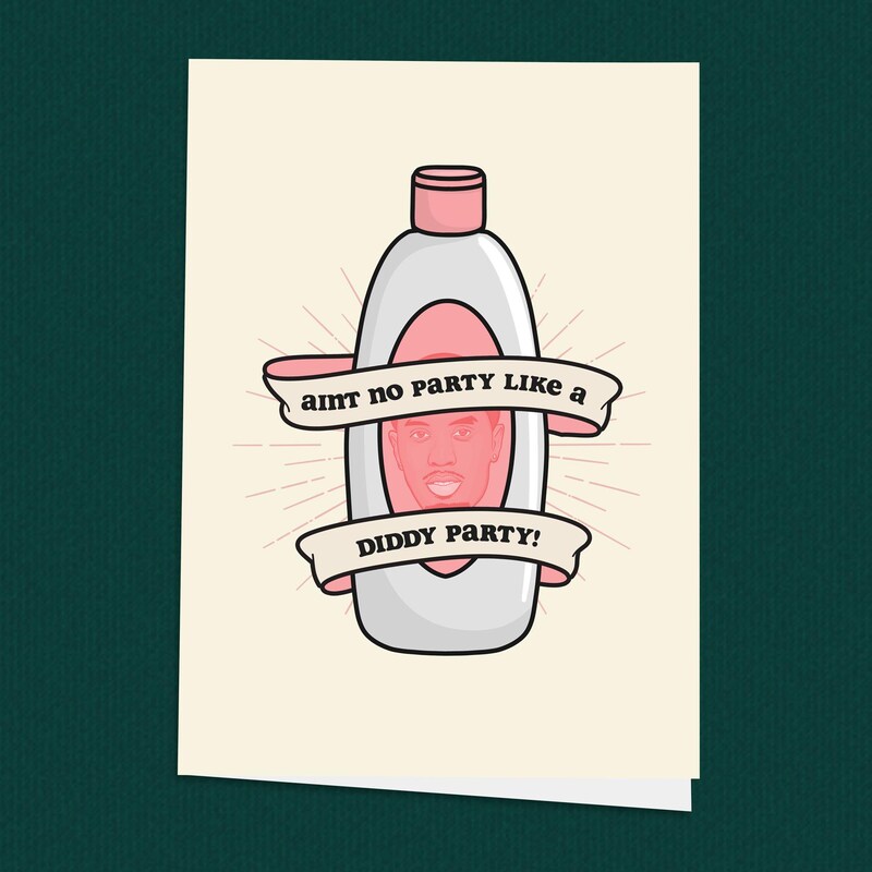 Diddy Party Invite - Etsy