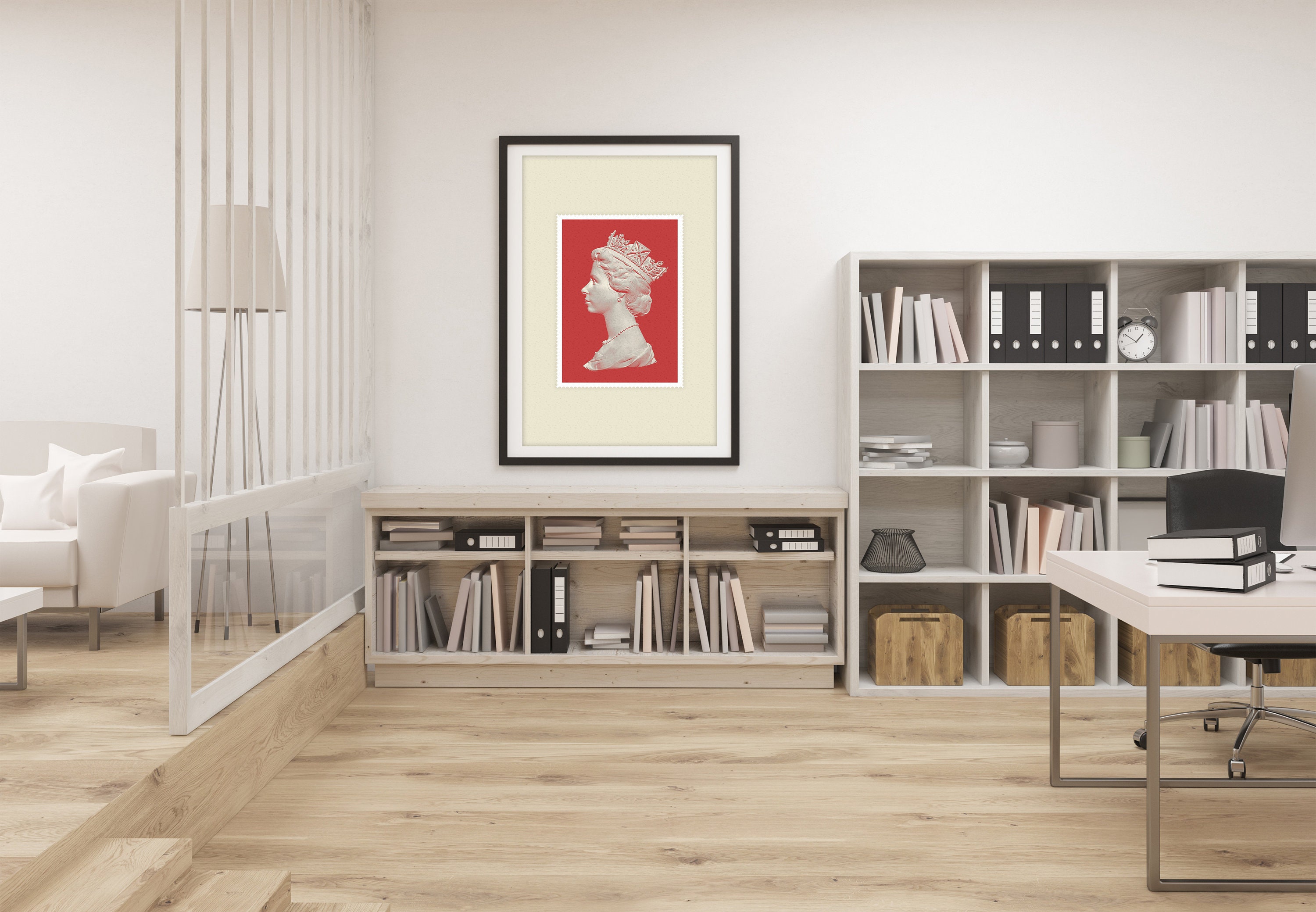 Royal Stamp | Queen Elizabeth Print, England Print, Queen Print, Home ...