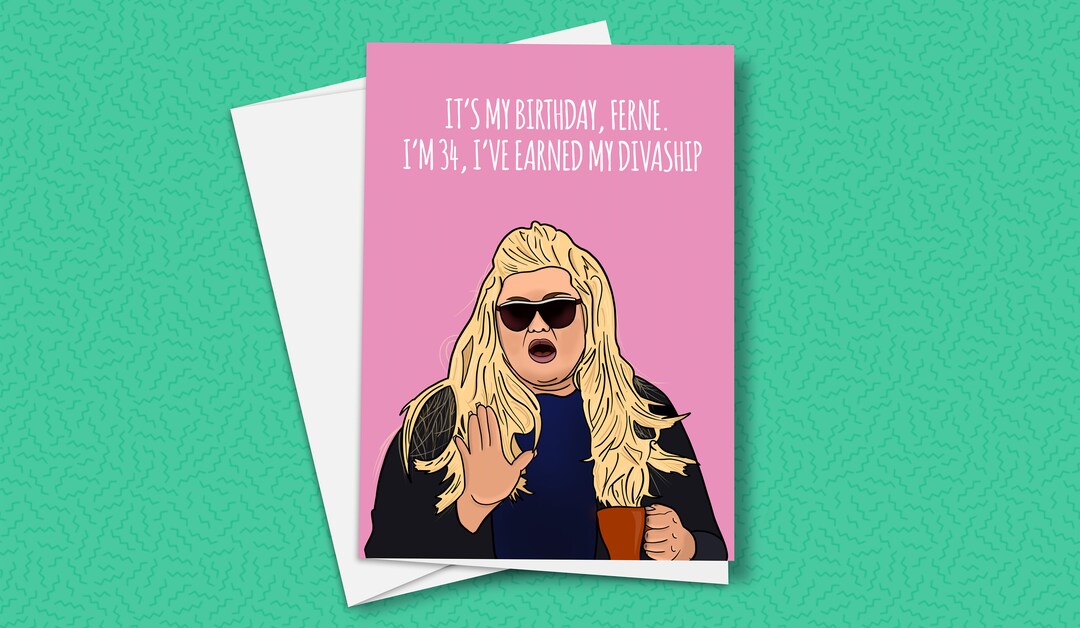 THE G-C Gemma Collins Greeting Card Cards for Him, Cards for Her, Cards ...