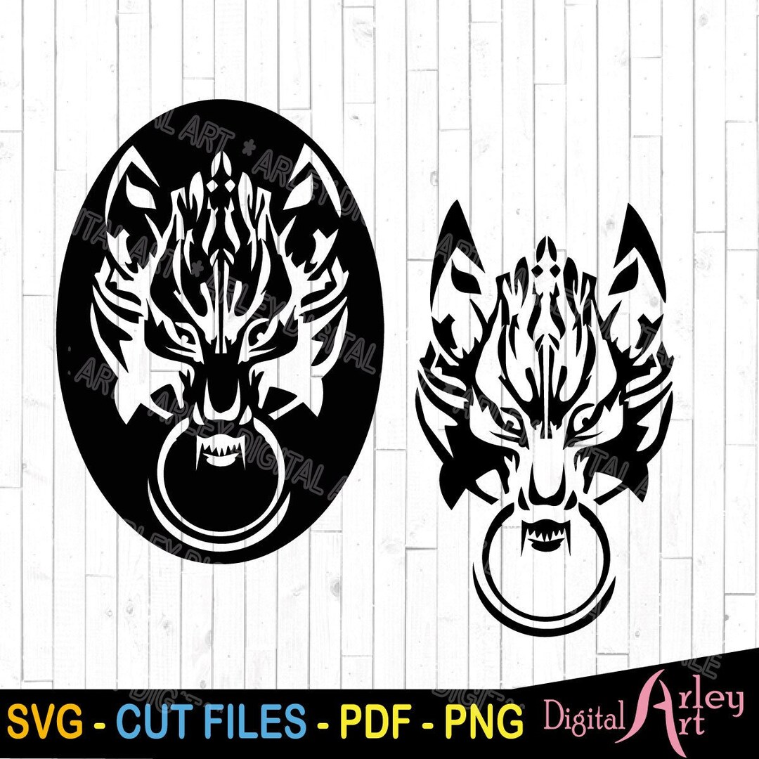 Fenrir SVG, Wolf Silhouette Cut Files, Archivo Digital, Archivos De ...