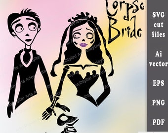 Corpse Bride Svg | Etsy