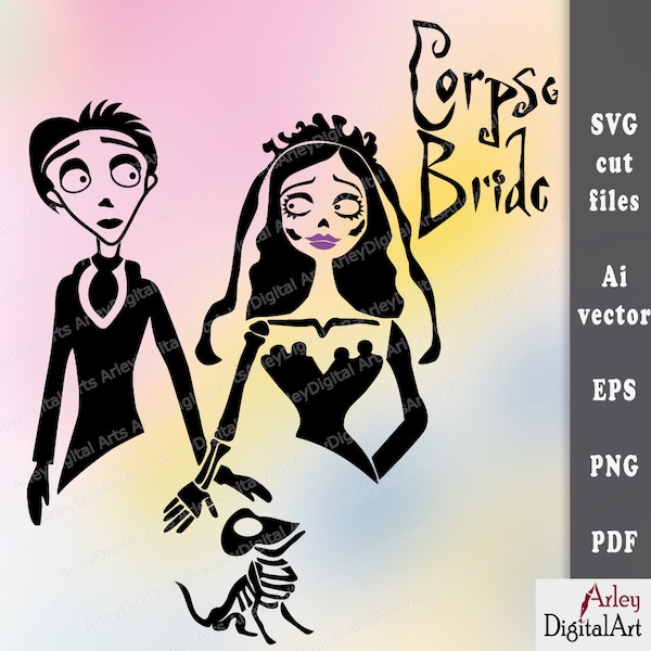 Corpse Bride Card - Etsy