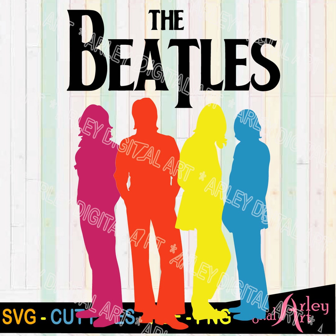 Music Band SVG, Silhouette Cut Files, Digital Files for Tshirts, PNG ...