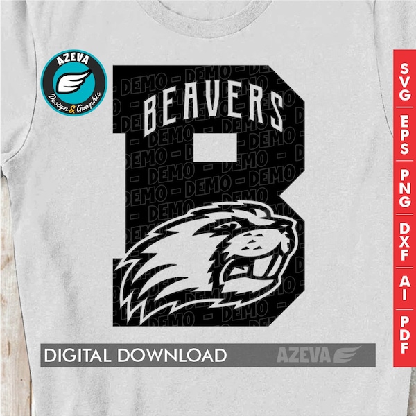 Beavers Logo Svg - Etsy