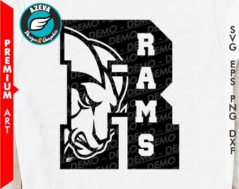 Rams Volleyball svg eps png and dxf files Sport Collection | Etsy