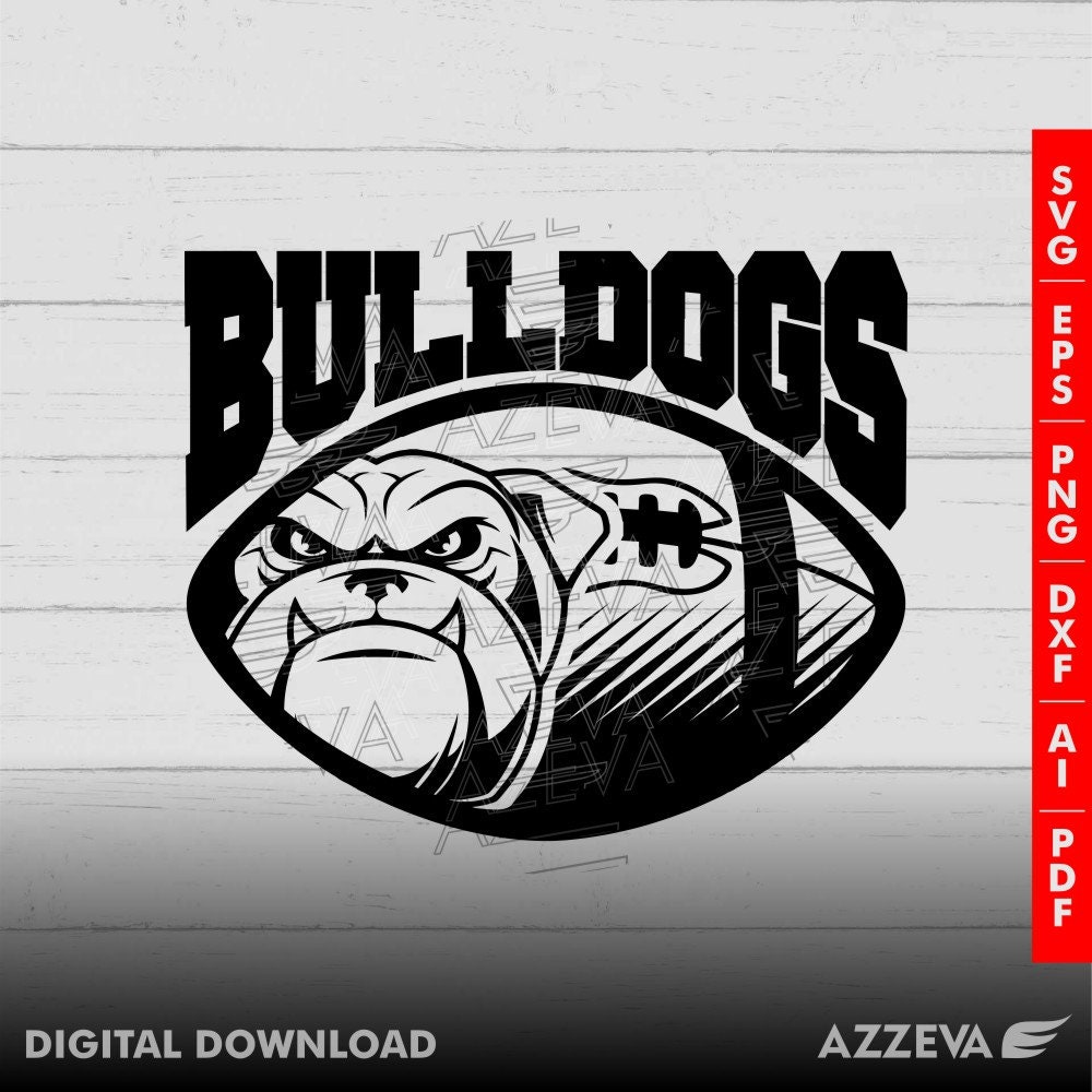 Bulldogs Football Clipart