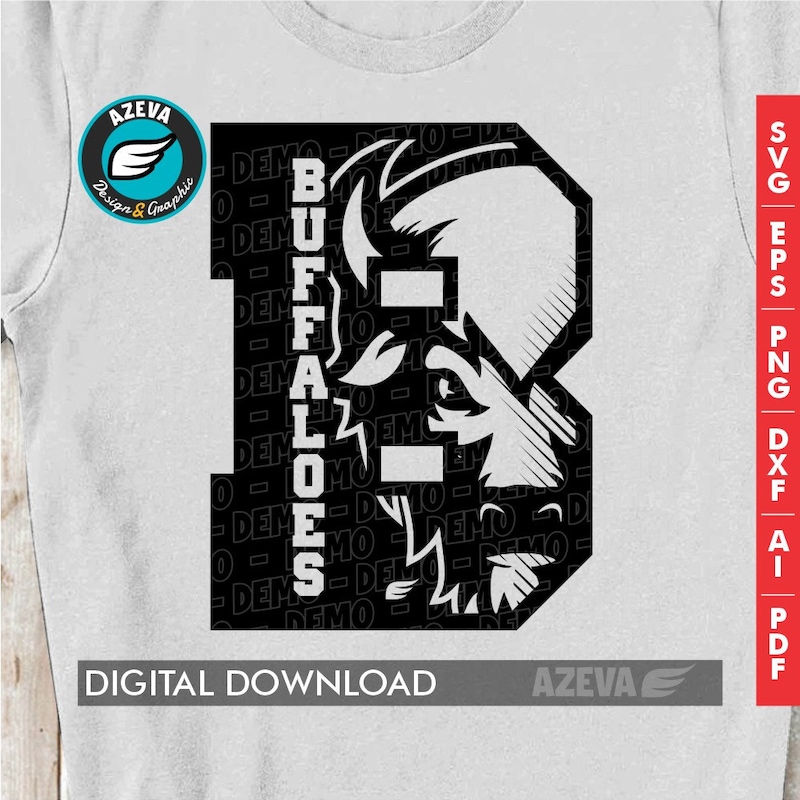 Buffalo Svg - Etsy