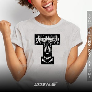 Timberwolf in T Letter Generic Design Color Bundle - 11 Colors in SVG ...