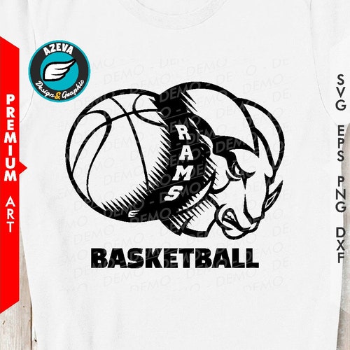 Rams Basketball Svg Eps Png and Dxf Files Sport Collection - Etsy