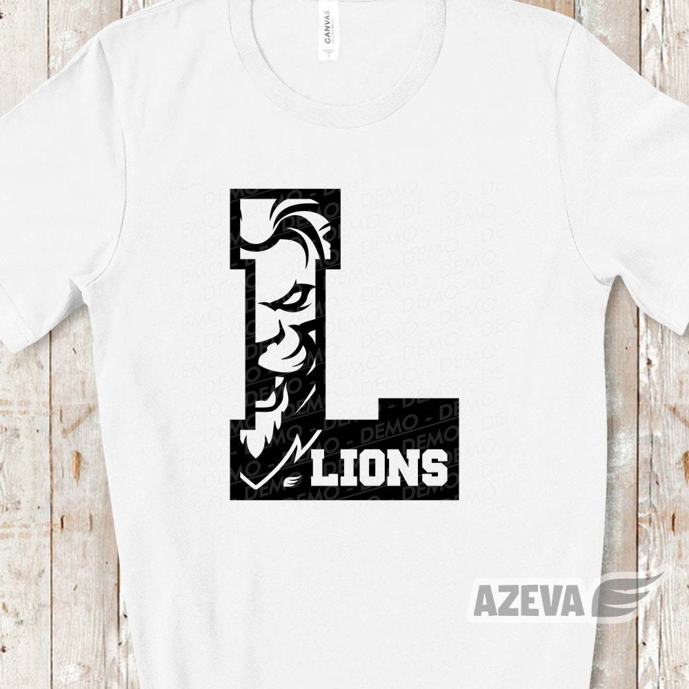 Lions Design Svg Eps Png and Dxf Files Sport Collection - Etsy