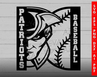 Patriots Baseball Png - Etsy