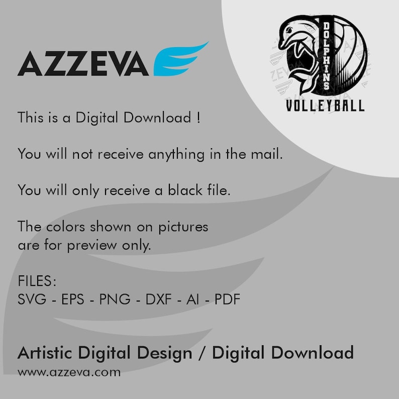 Dolphins Volleyball Design Png, Eps, Ai, Dxf, Png, Pdf, Jpg and Svg ...