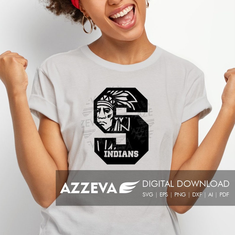 Indians in S Letter Design Png, Eps, Ai, Dxf, Png, Pdf, Jpg and Svg ...