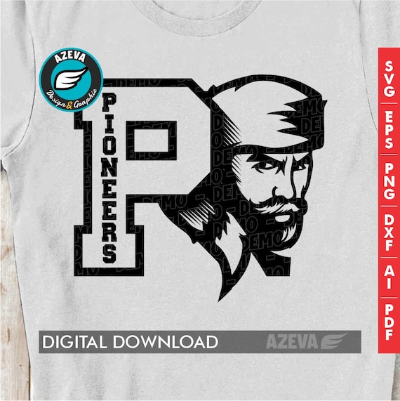 Pioneer Head Logo Pioneer Mascot Vector Images (over 100)