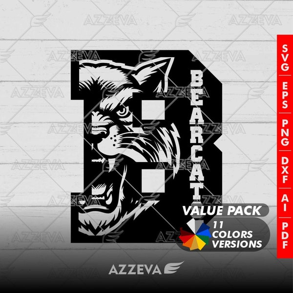 Bearcat Logo - Etsy