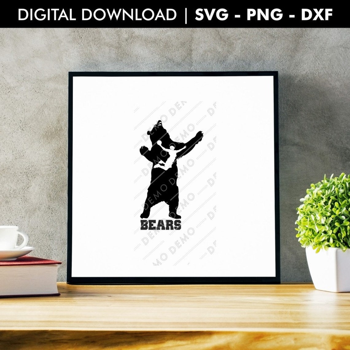 Bears Basketball 'team Spirit' SVG EPS PNG and Dxf - Etsy