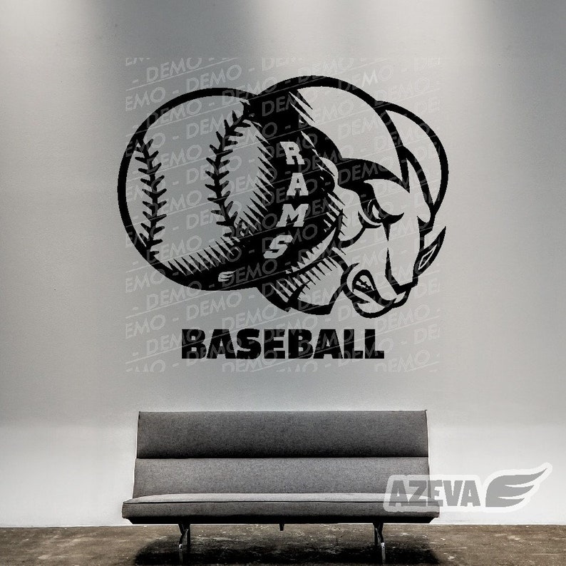 Rams Baseball Svg Eps Png and Dxf Files Sport Collection - Etsy