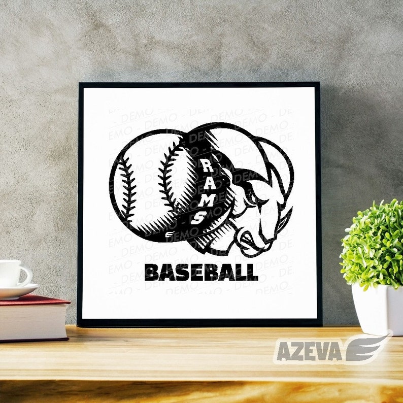 Rams Baseball Svg Eps Png and Dxf Files Sport Collection - Etsy