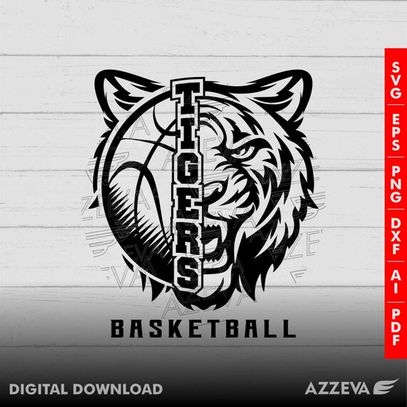 Tiger Basketball Logo Design