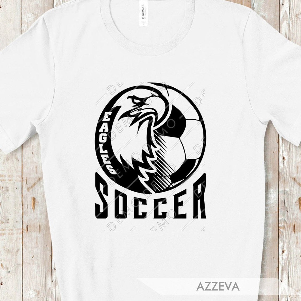 Eagles Soccer 'champion Series' Svg Eps Png and Dxf - Etsy