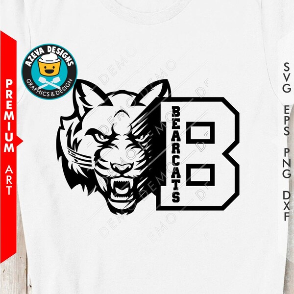 Bearcat Logo - Etsy