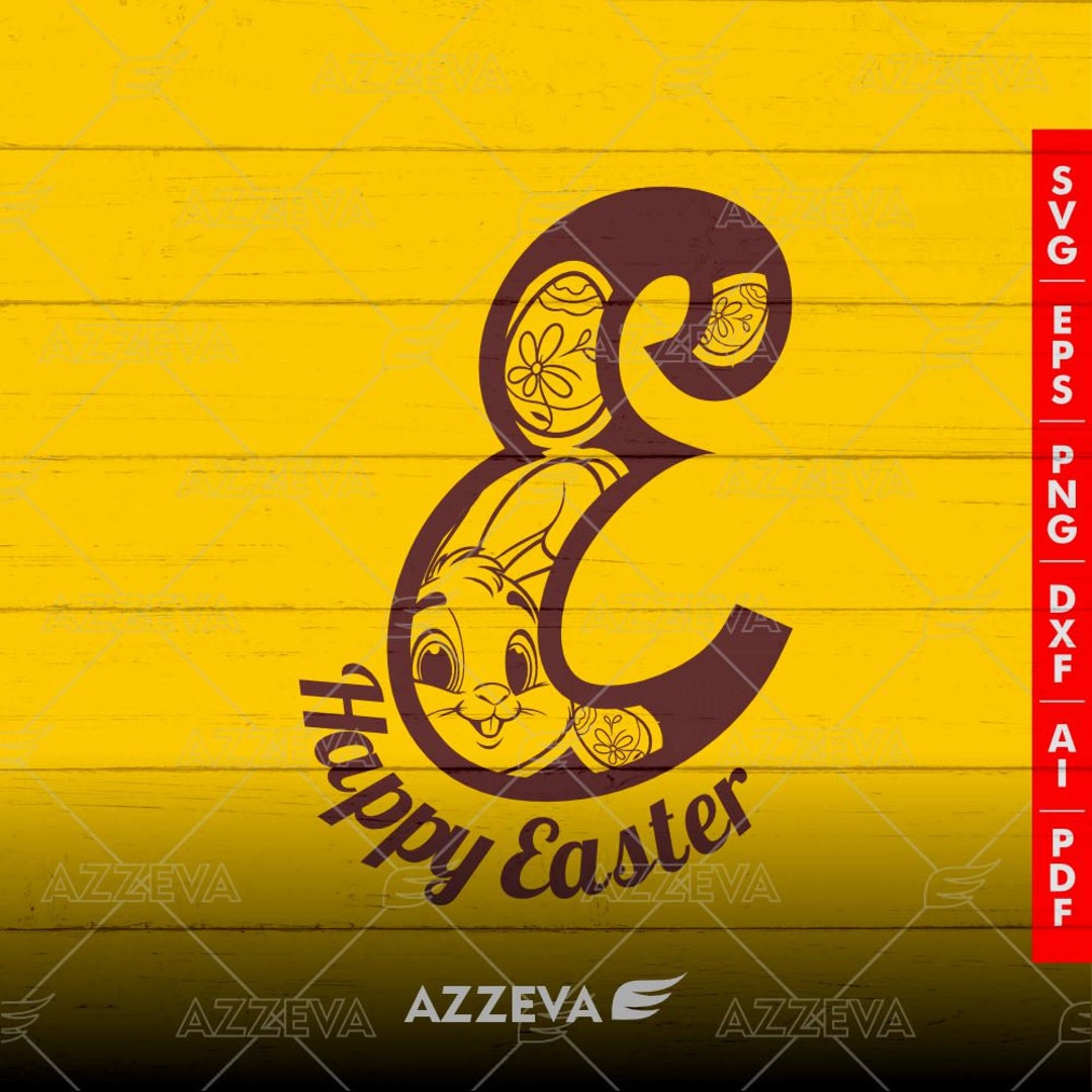 Happy Easter Generic Design in SVG, PNG and Others Formats Craft Cricut ...