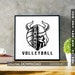 Vikings Svg, Ai, Png, Eps, Dxf and Pdf Files Sport Volleyball Files ...