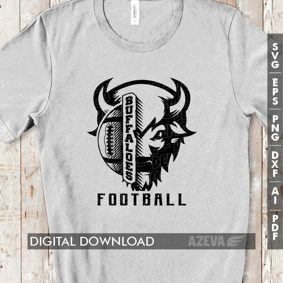 Buffaloes Svg Ai Png Eps Dxf and Pdf Files Sport Football - Etsy
