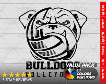 Falcon Volleyball Generic Design Color Bundle - 11 Colors in SVG, PNG ...