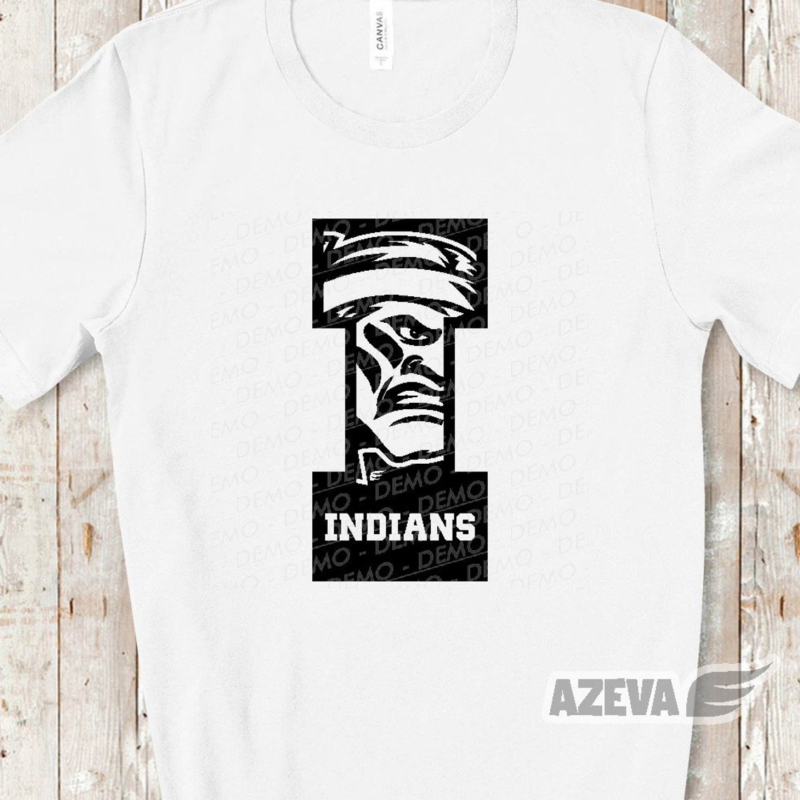 Indians Logo svg eps png and dxf files Sport Collection | Etsy