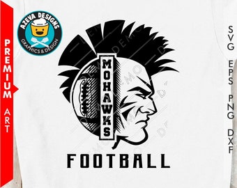 Mohawks Svg Ai Png Eps Dxf and Pdf Files Sport Team Logo | Etsy
