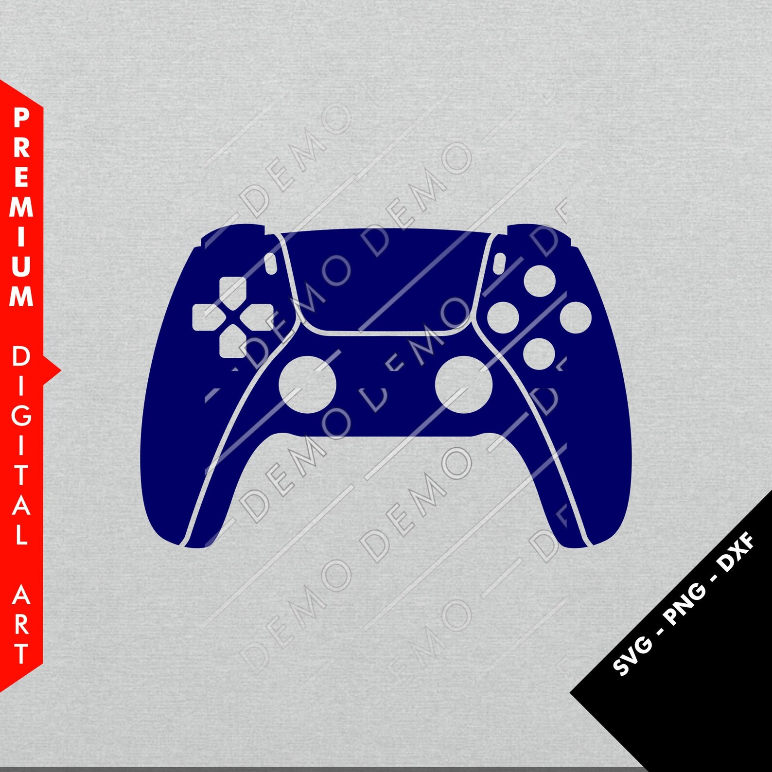 PS5 Control Design Playstation SVG PNG and DXF files 10190 | Etsy