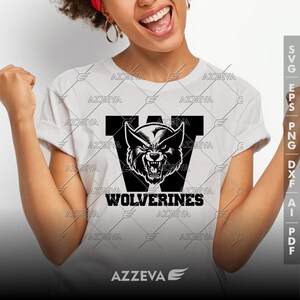 Wolverines Logo Generic Design Svg, Ai, Png, Eps, Dxf and Pdf Files ...