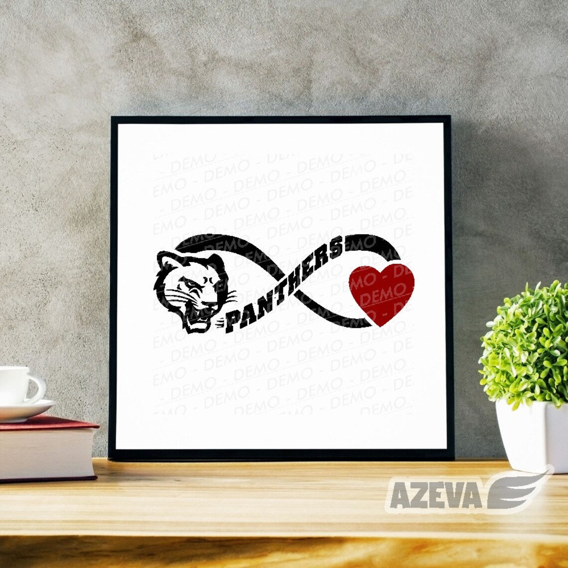 Panthers Svg Eps Png and Dxf Files Logo Sport Collection | Etsy