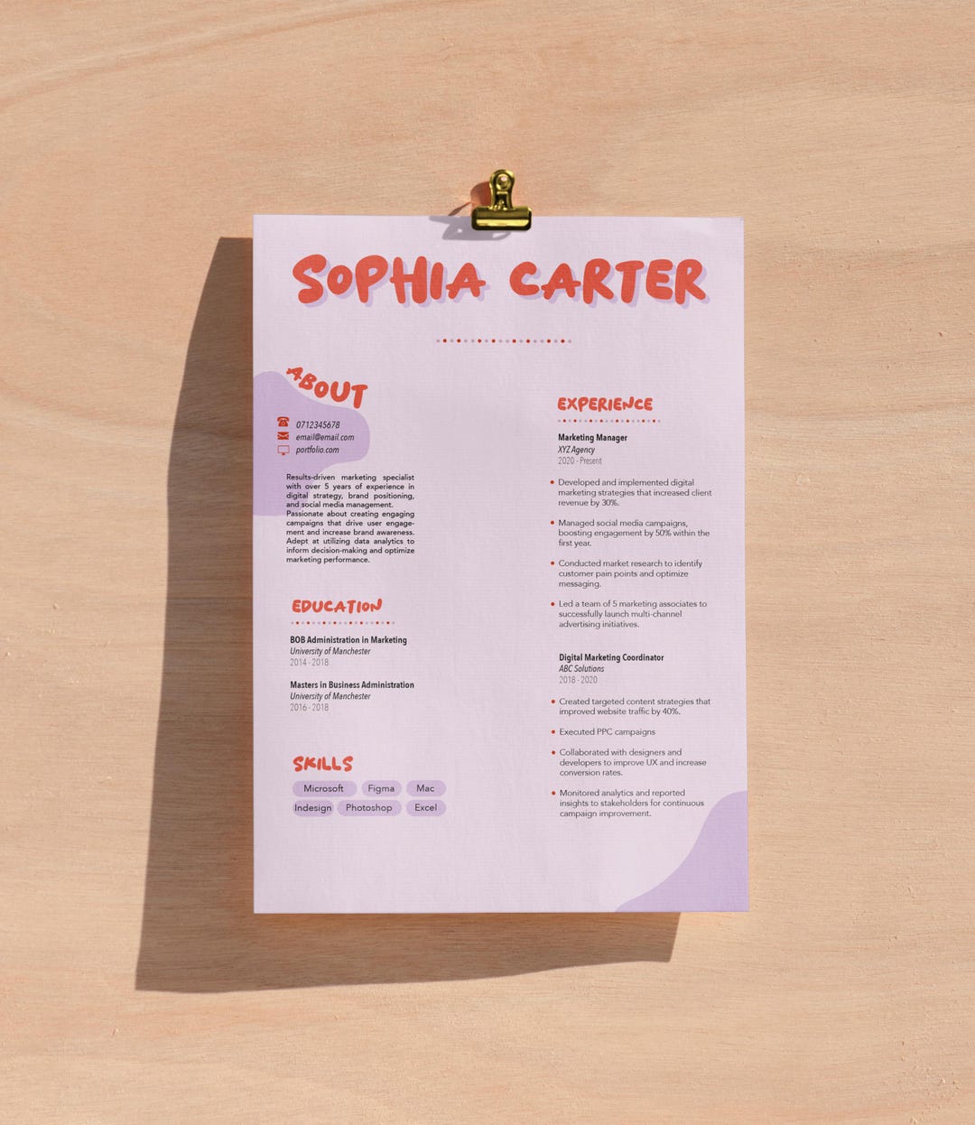 Custom CV Design – I Format & Layout Your Resume for You! - Etsy