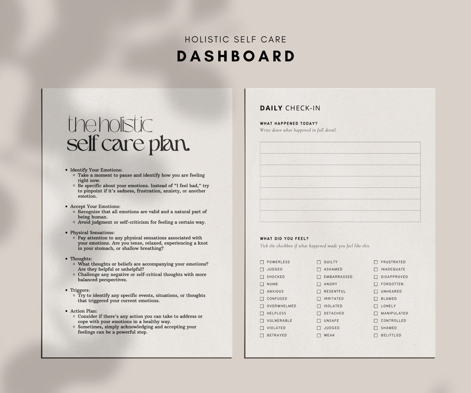 Printable Dashboard, Printable Aesthetic Dashboards, Minimal Planner ...