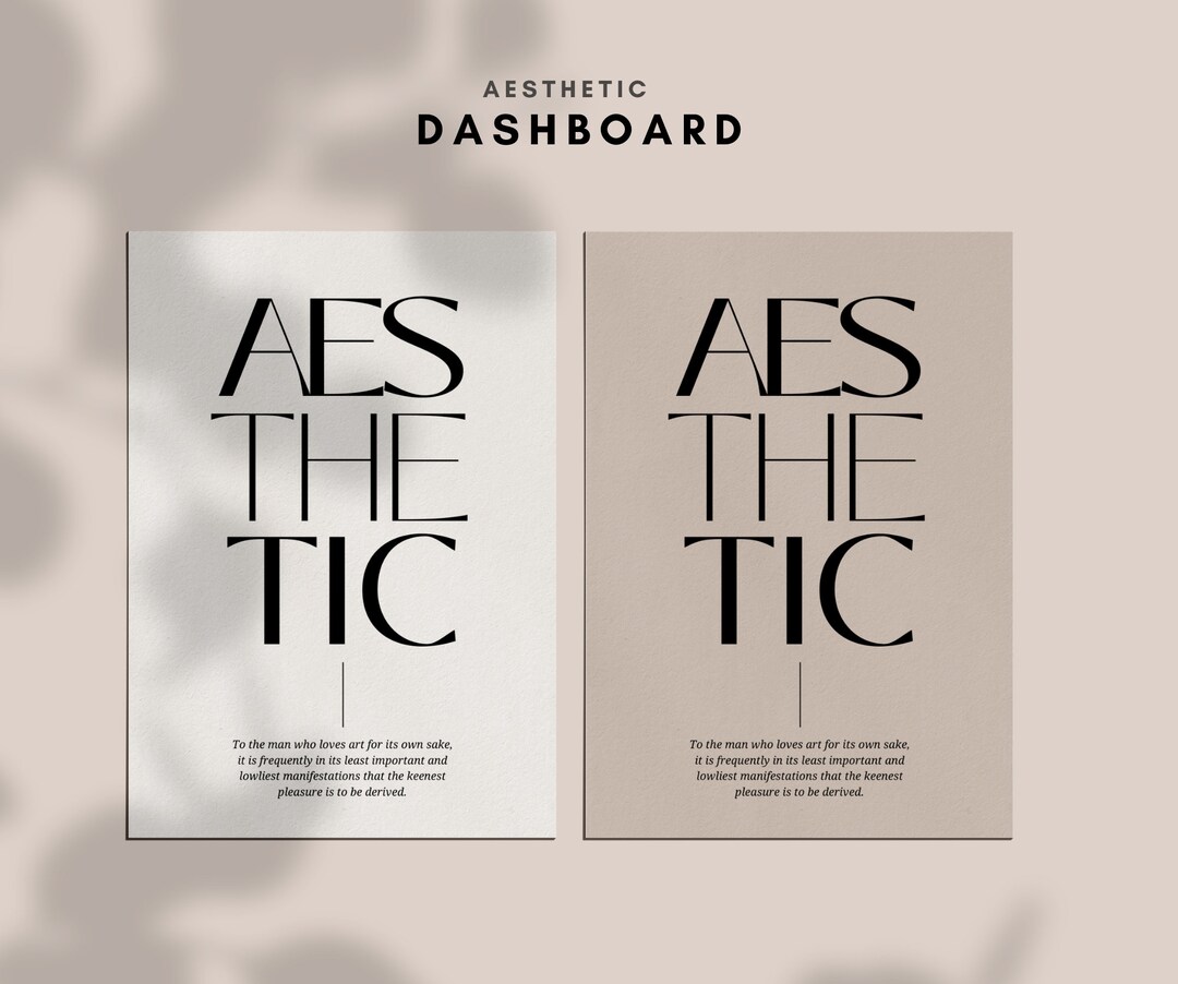 Printable Dashboard, Minimalist Dashboards, Personal Planner Dashboard ...