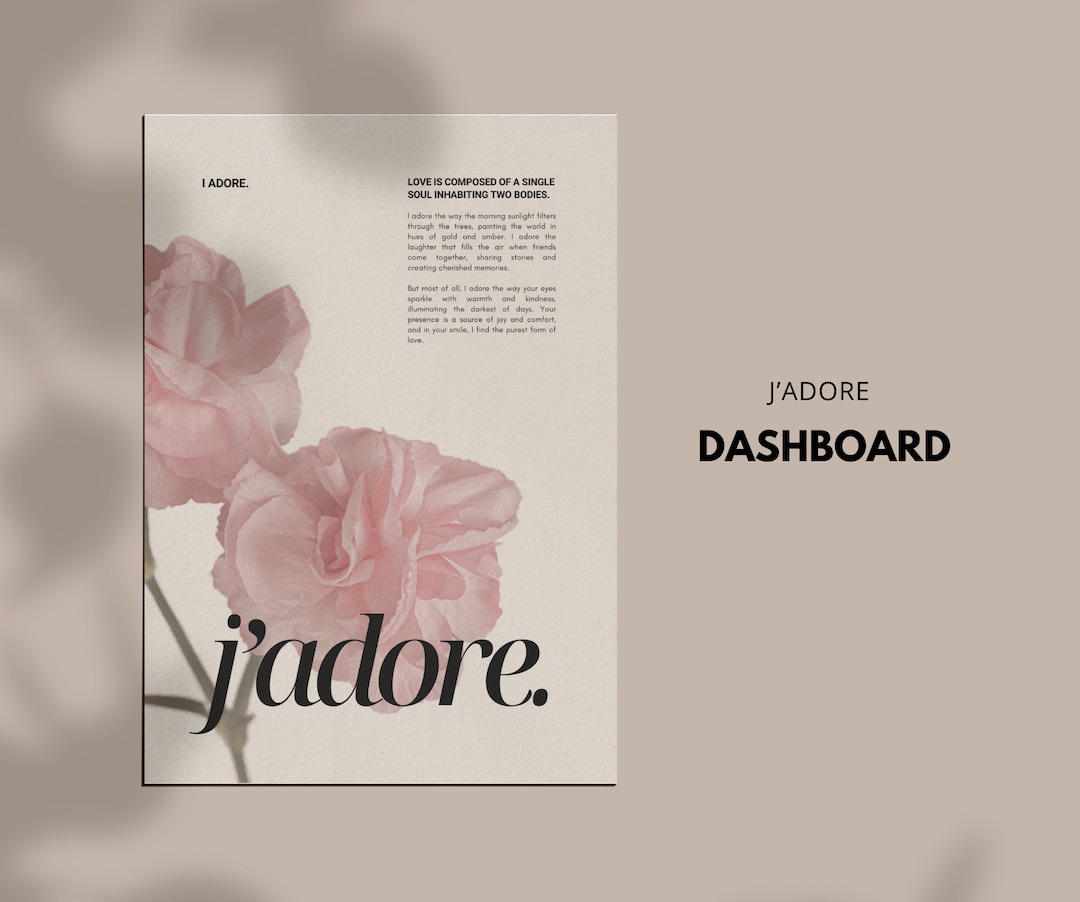 Printable Dashboard, Printable Aesthetic Dashboards, Minimal Planner ...